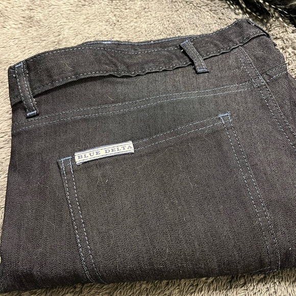 Jeans | Custom Blue Delta Jeans Made In Tupelo Ms Sized 44x28 Dark Blue ...